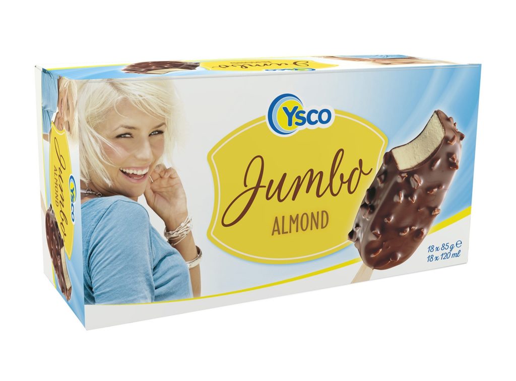 YSCO JUMBO ALMOND 120ML X 18 - Marouns supermarket