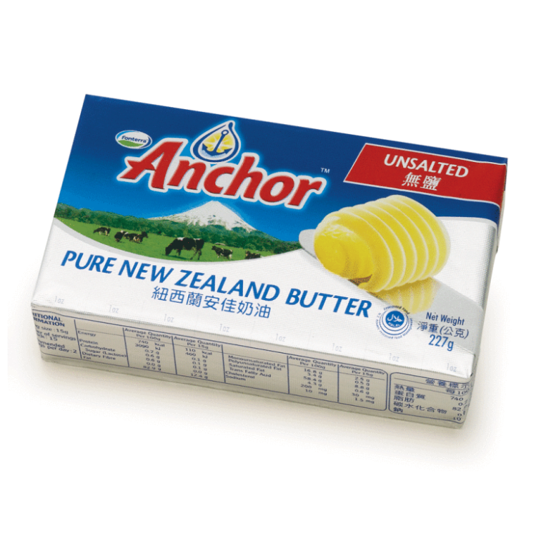 ANCHOR BUTTER UNSALTED 227G X - Marouns supermarket